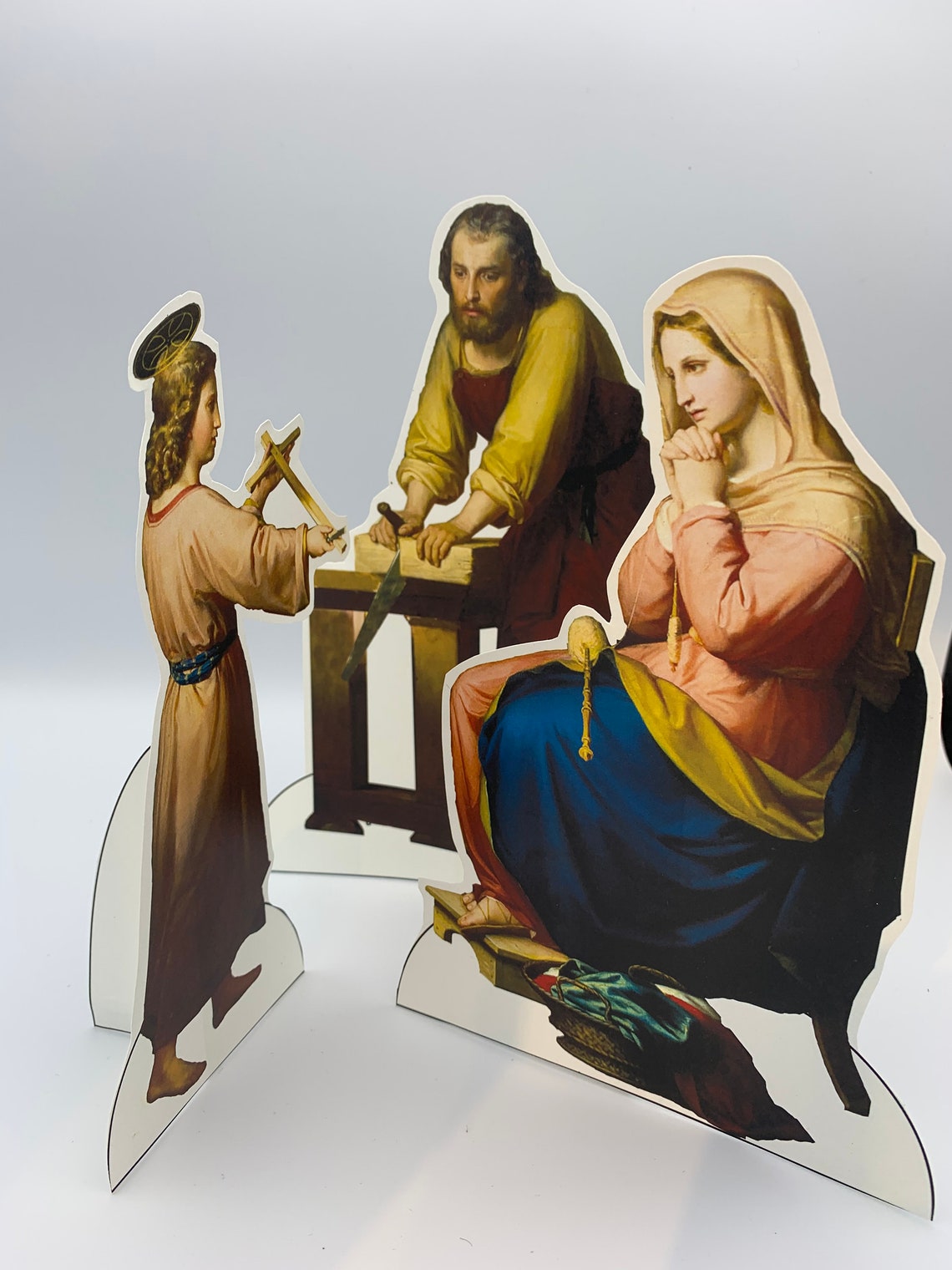 Catholic Paper Dolls Art Lesson Craft PRINTABLE Holy Family Kids ...