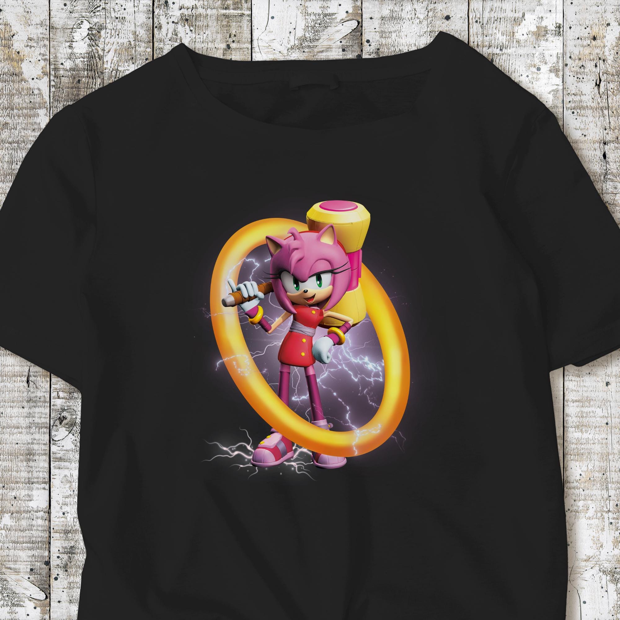 SONIC Amy Rose HEDGEHOG Png, Pink Hedgehog Birthday Girl Boy Png Cake ...