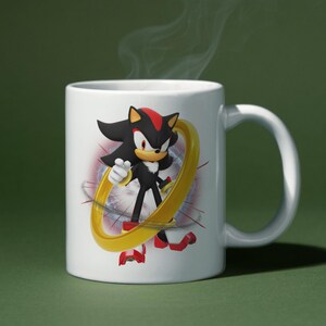 Sonic Shadow Hedgehog PNG: Birthday Party Cake Topper (digital Download ...