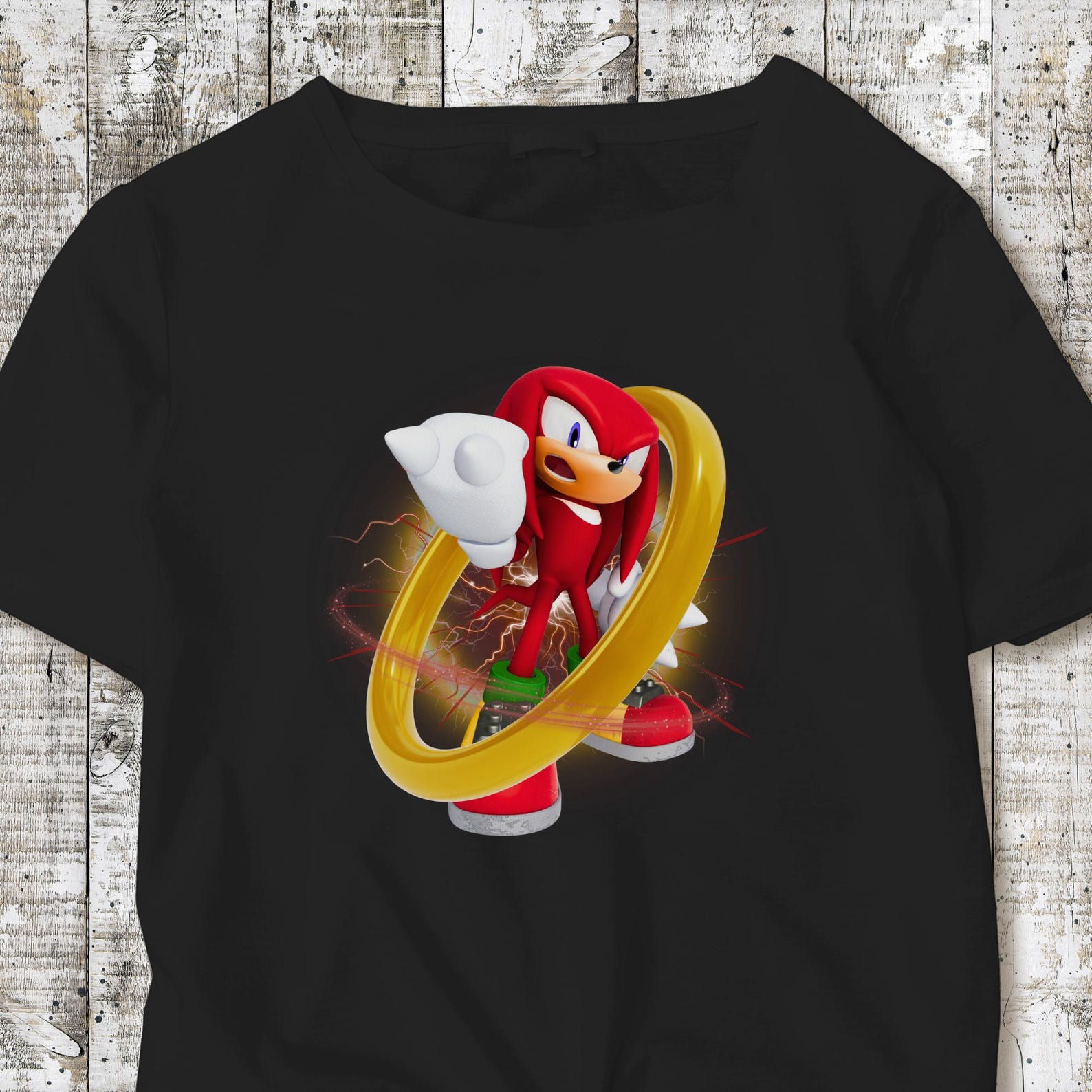 Knuckles Hedgehog PNG: Sonic Birthday Party Clipart (digital Download ...