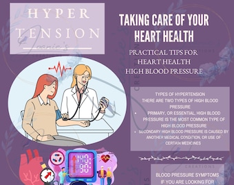 hypertension information leaflet