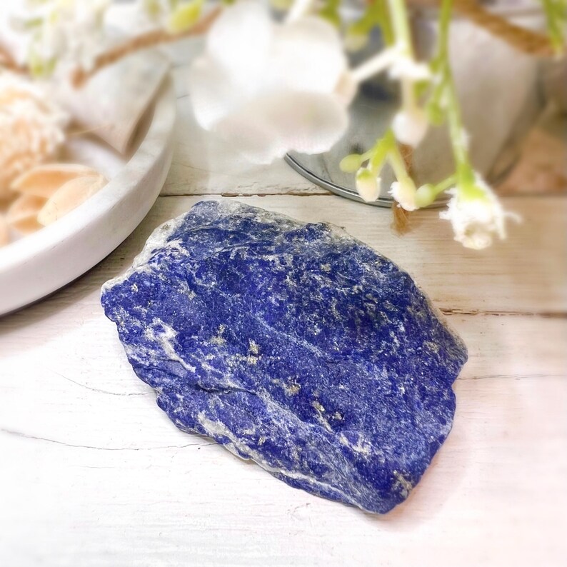 Natural Afghan Rough Lapis Lazuli (palm-sized!) - Etsy