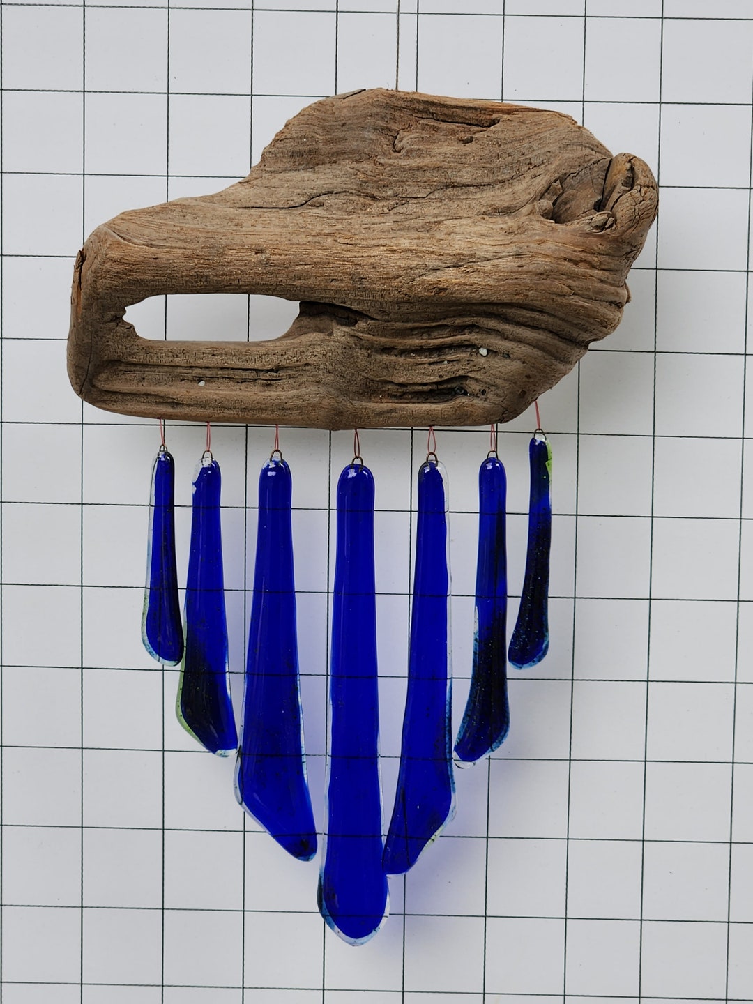 Tinkly Winkler Stained Glass Wind Chimes - Etsy