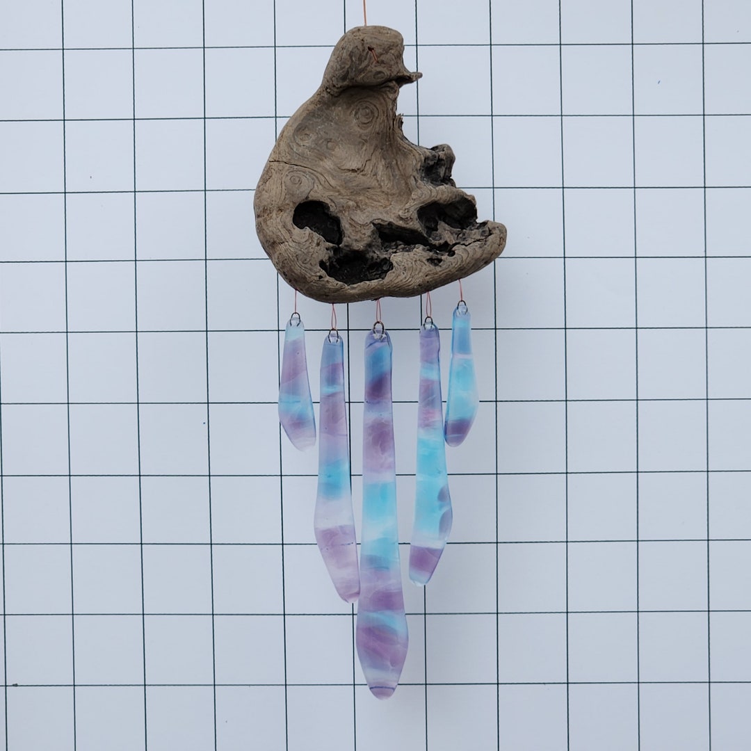 Blown Glass Wind Chimes-tinkly Winkler - Etsy