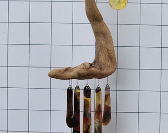 Stained Glass Wind Chimes-tinkly Winkler - Etsy