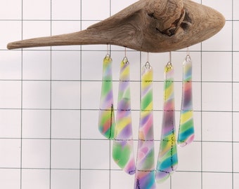 Stained Glass Wind Chimes-tinkly Winkler - Etsy