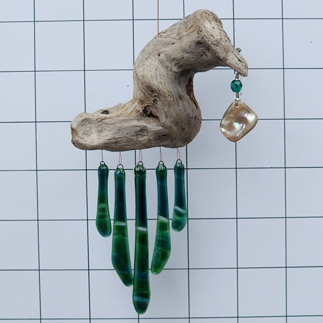 Tinkly Winkler Stained Glass Wind Chimes - Etsy
