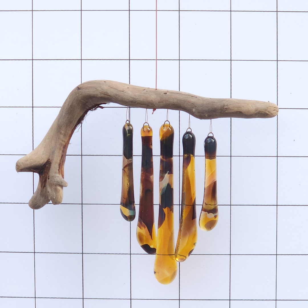 Blown Glass Wind Chimes-tinkly Winkler - Etsy