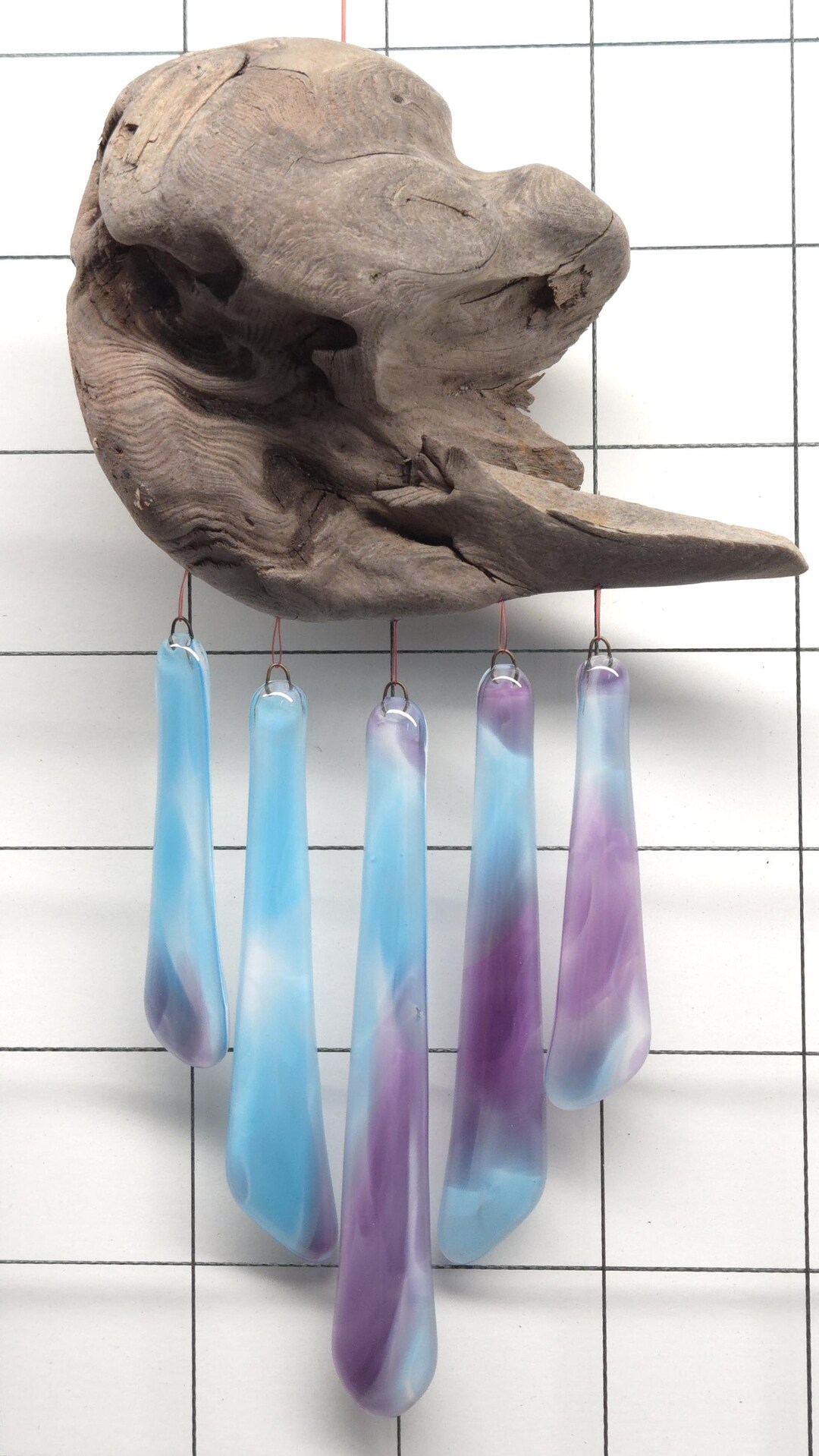 Tinkly Winklers Stained Glass Windchimes - Etsy