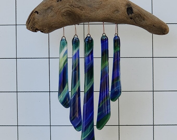 Stained Glass Wind Chimes-tinkly Winkler - Etsy