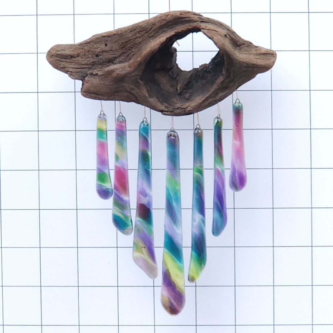 Glass Wind Chimes-tinkly Winkler - Etsy