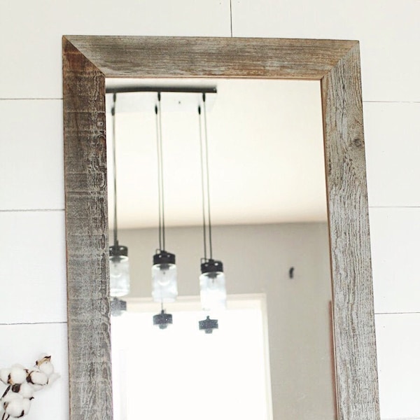 Rustic Mirror - Etsy
