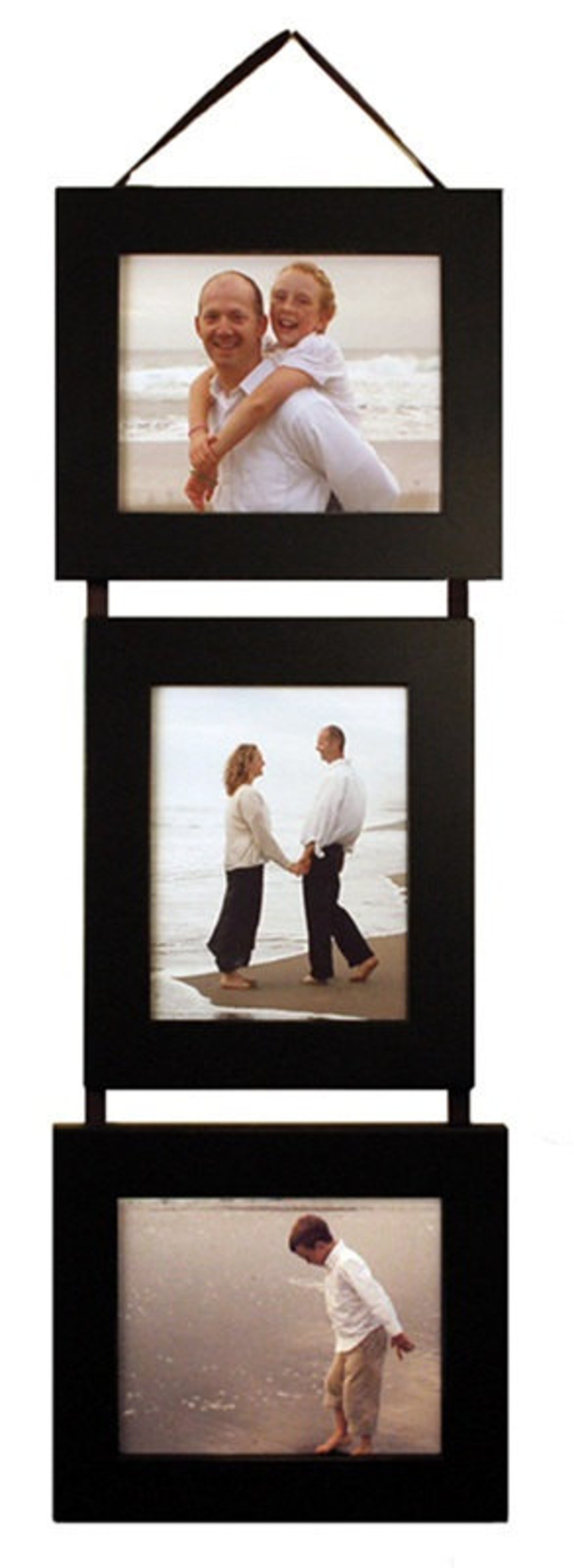 8x10 Collage Picture Frame Set With 2 Landscape (horizontal) and 1 ...