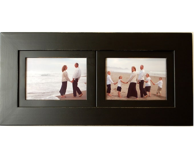 2 Opening Collage Picture Frame With Two Landscape Picture - Etsy