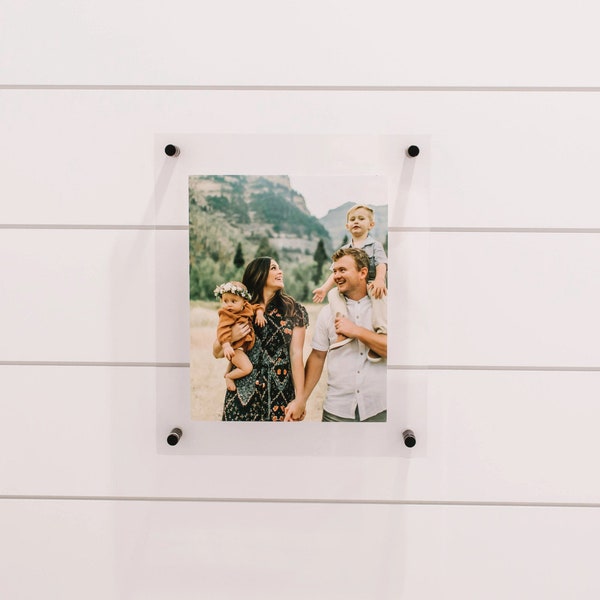 8x10 Acrylic Floating Frame - Etsy