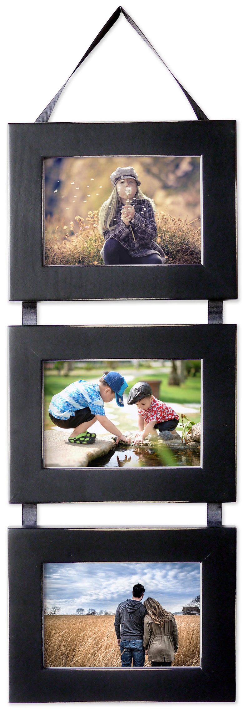 Three Opening Collage Picture Frame Set LLL Three Frames On | Etsy