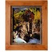 Cornerblock Frame in Rust - Farmhouse Picture Frame - Wood Picture ...