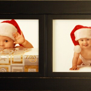 2 Opening Collage Picture Frame With Two Landscape Picture Openings - Etsy