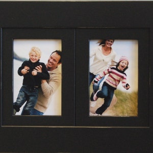 Two Opening Collage Picture Frame With Two Portrait Picture Openings - Etsy