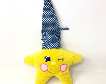 Yellow Star Plush - Etsy