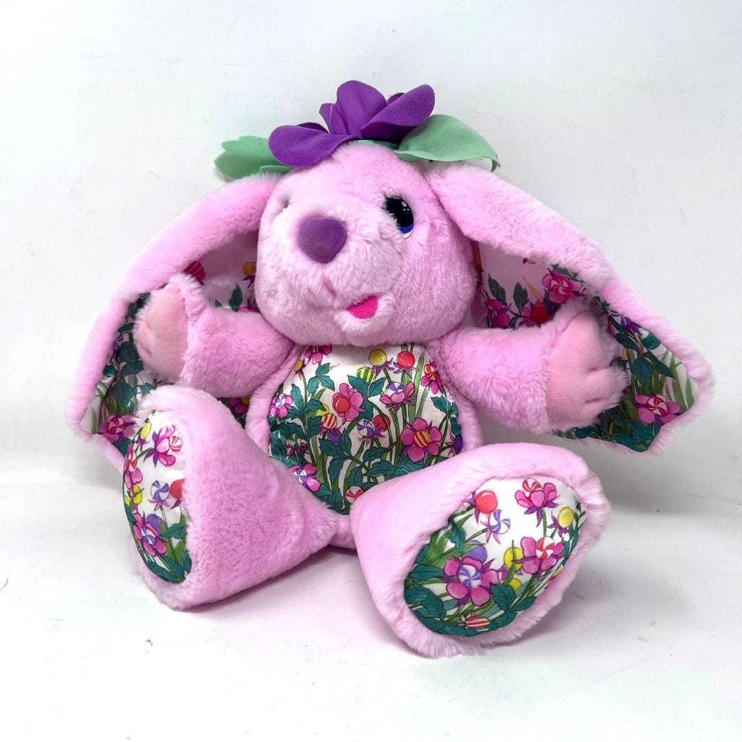 Mattel Peppermint Rose Lollipop Posy Pink Bunny Vintage Candy Blossoms ...