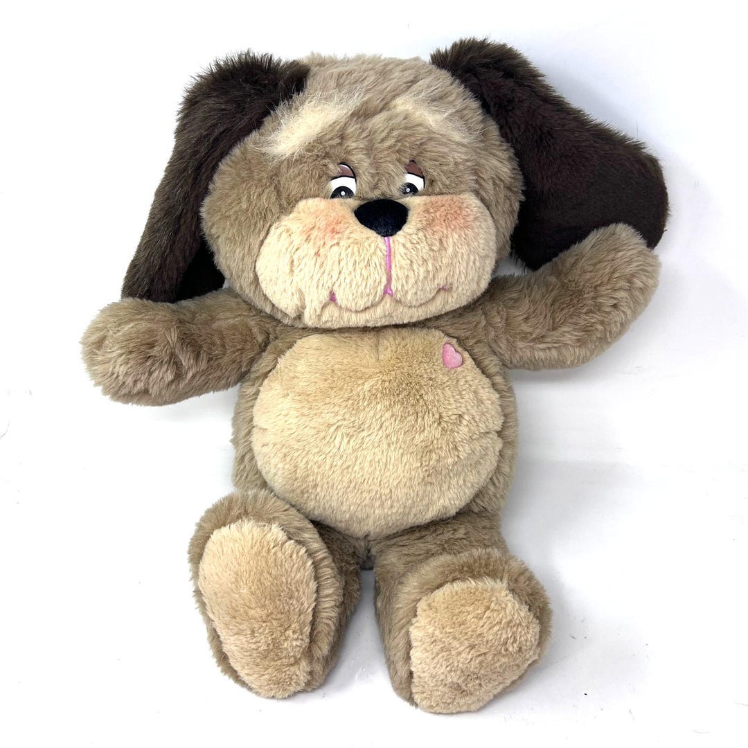 Mattel Feelin Special Pets Huggy Buddy Puppy Dog Plush 1986 Vintage ...