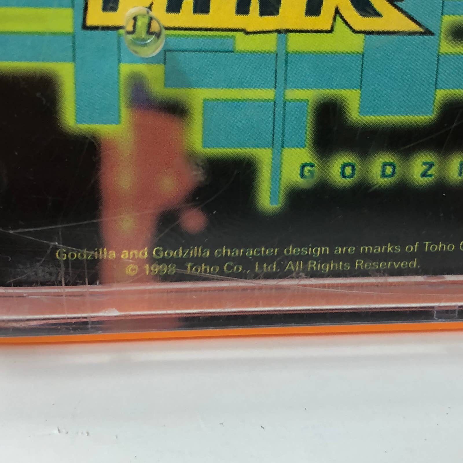 Godzilla Tabletop Skee Ball Game Works Has Sound Lights Vintage Toy ...