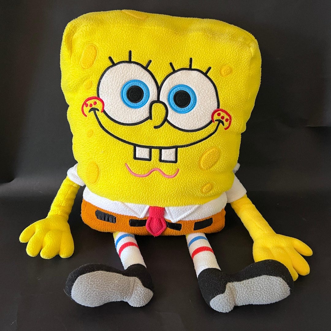 Spongebob Squarepants 24 Cuddle Pillow Large Plush Stuffed Nickelodeon ...