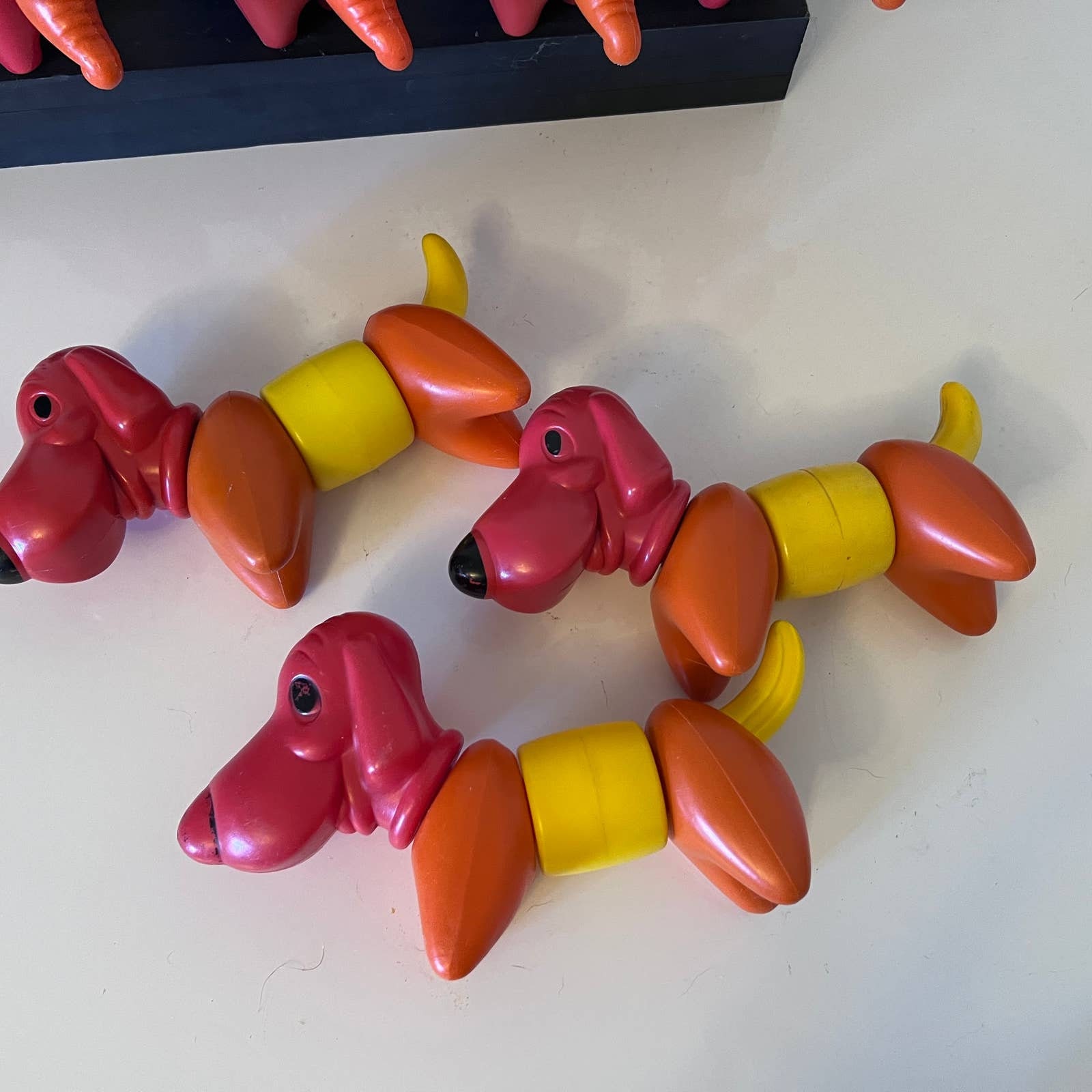 Tupperware Zoo It Yourself Giraffe Dog Elephant Huge 62 Piece Lot VTG ...