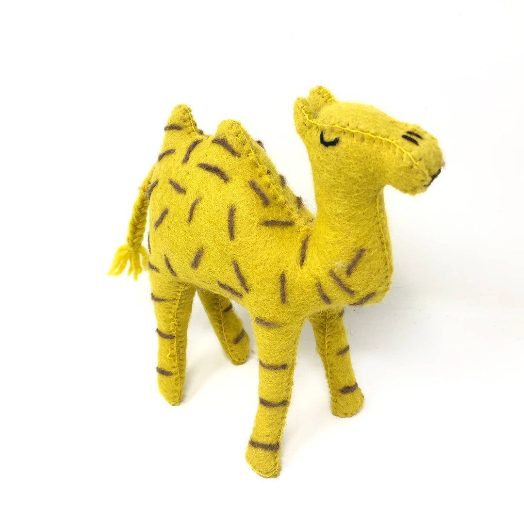 Pier 1 Imports Yellow Camel Plush En Gry & Sif Vintage Home - Etsy