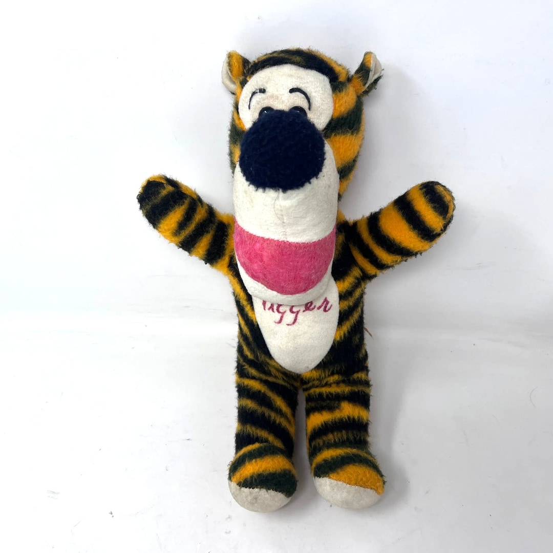 Vintage Sears Tigger Plush Winnie the Pooh Gund Walt Disney 70s Stuffed ...