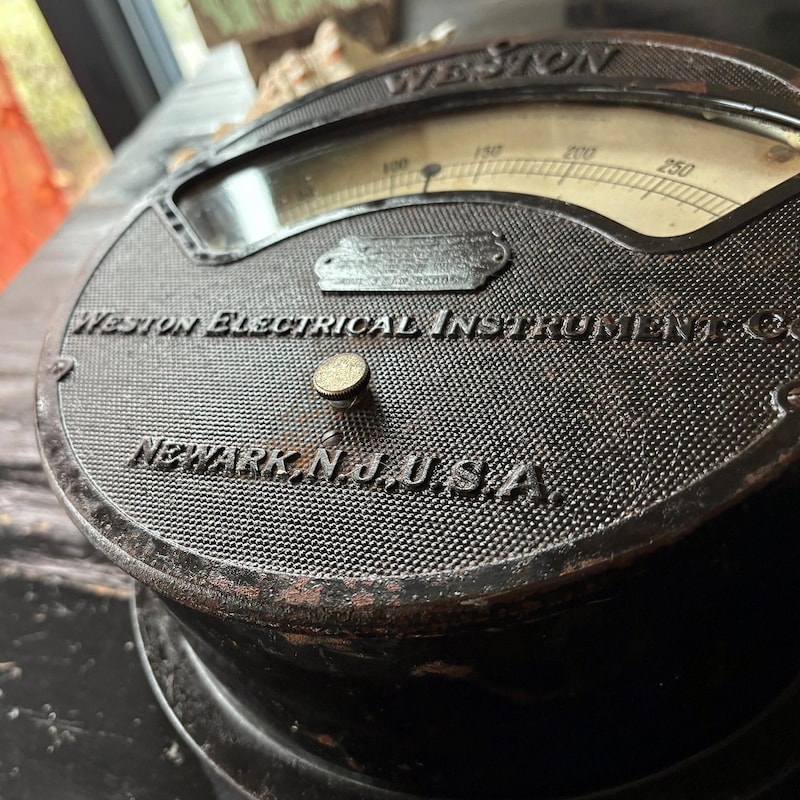 Antique Electrical Meters - Etsy