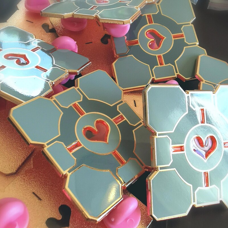 Companion Cube - Etsy