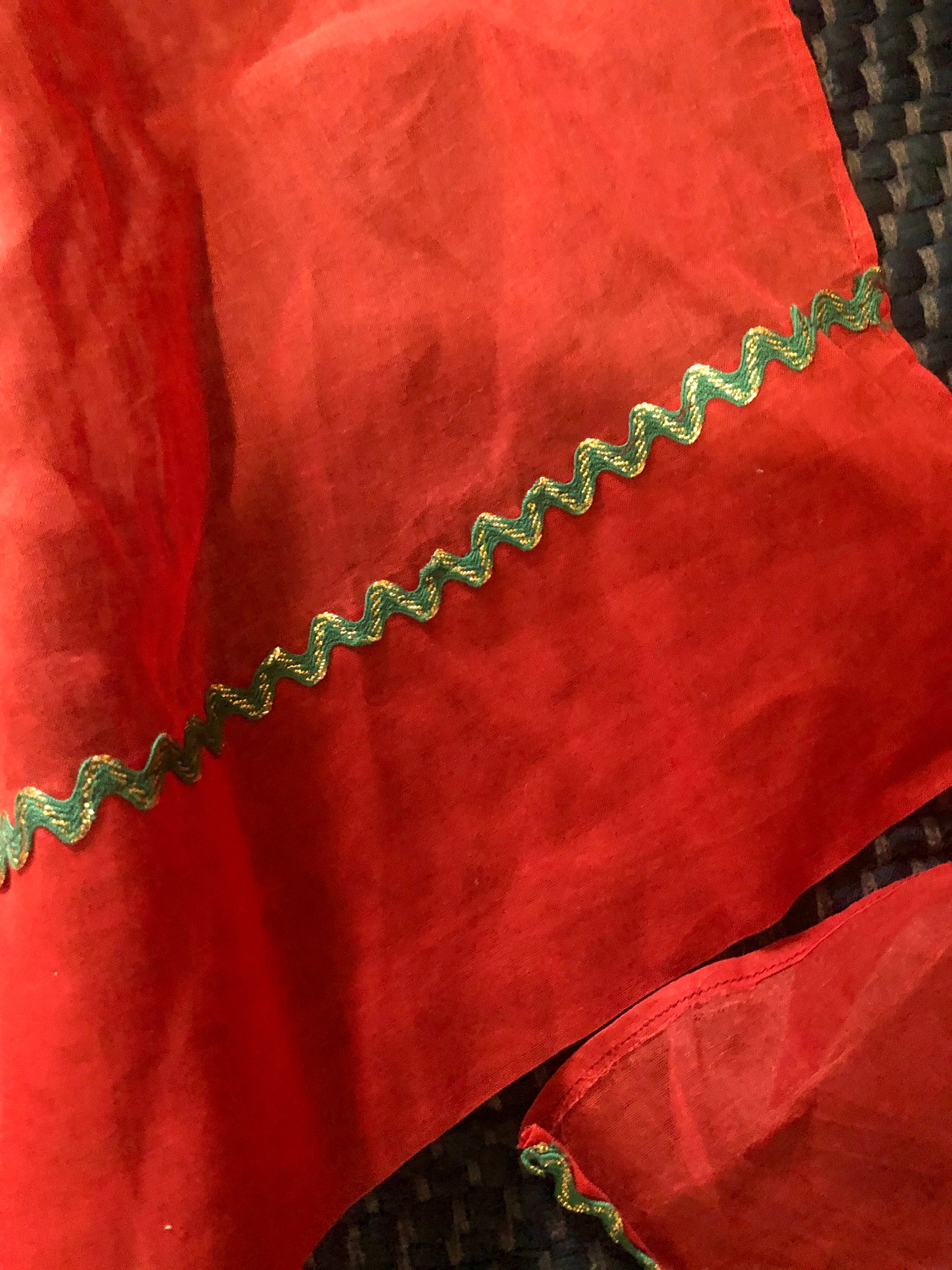 Handmade Christmas Rick Rack Apron 1950s - Etsy UK