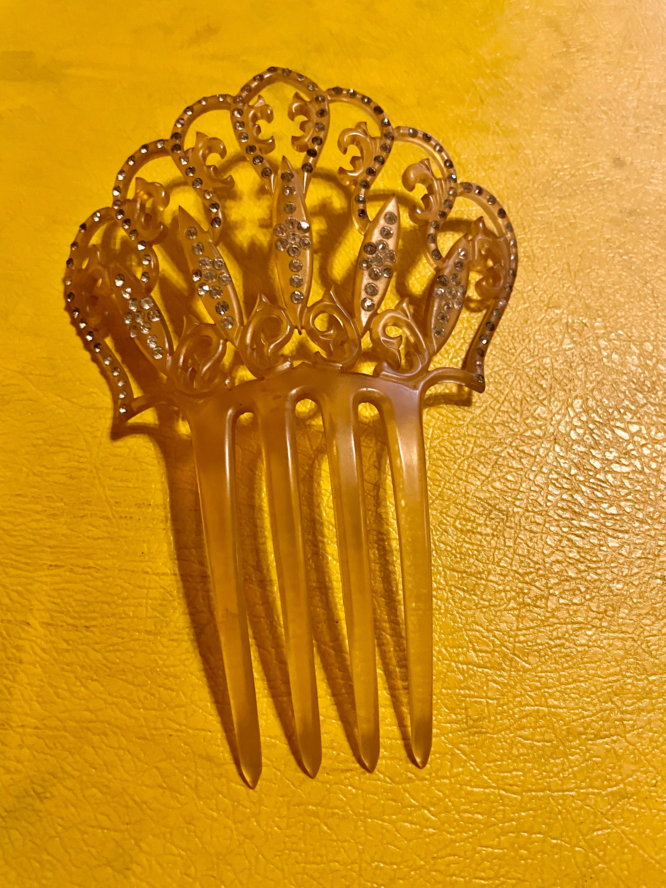 Victorian Hair Comb - Etsy