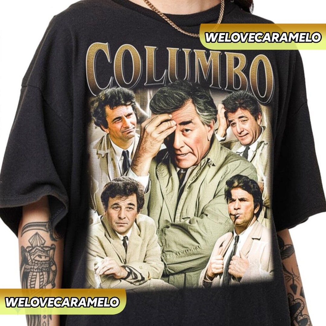 Columbo Shirt, Shirt Retro 70s 80s 90s, Retro TV Series Shirt, Columbo ...