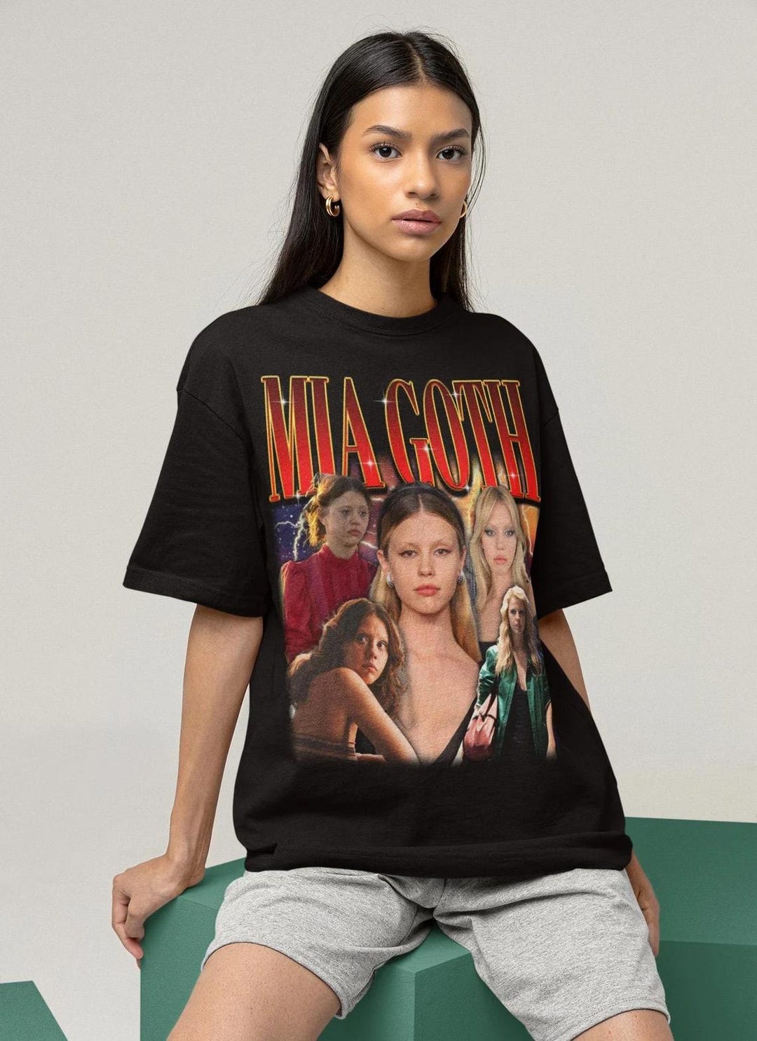 MIA GOTH Vintage Shirt, Mia Goth Homage Tshirt, Mia Goth Movie Shirt ...