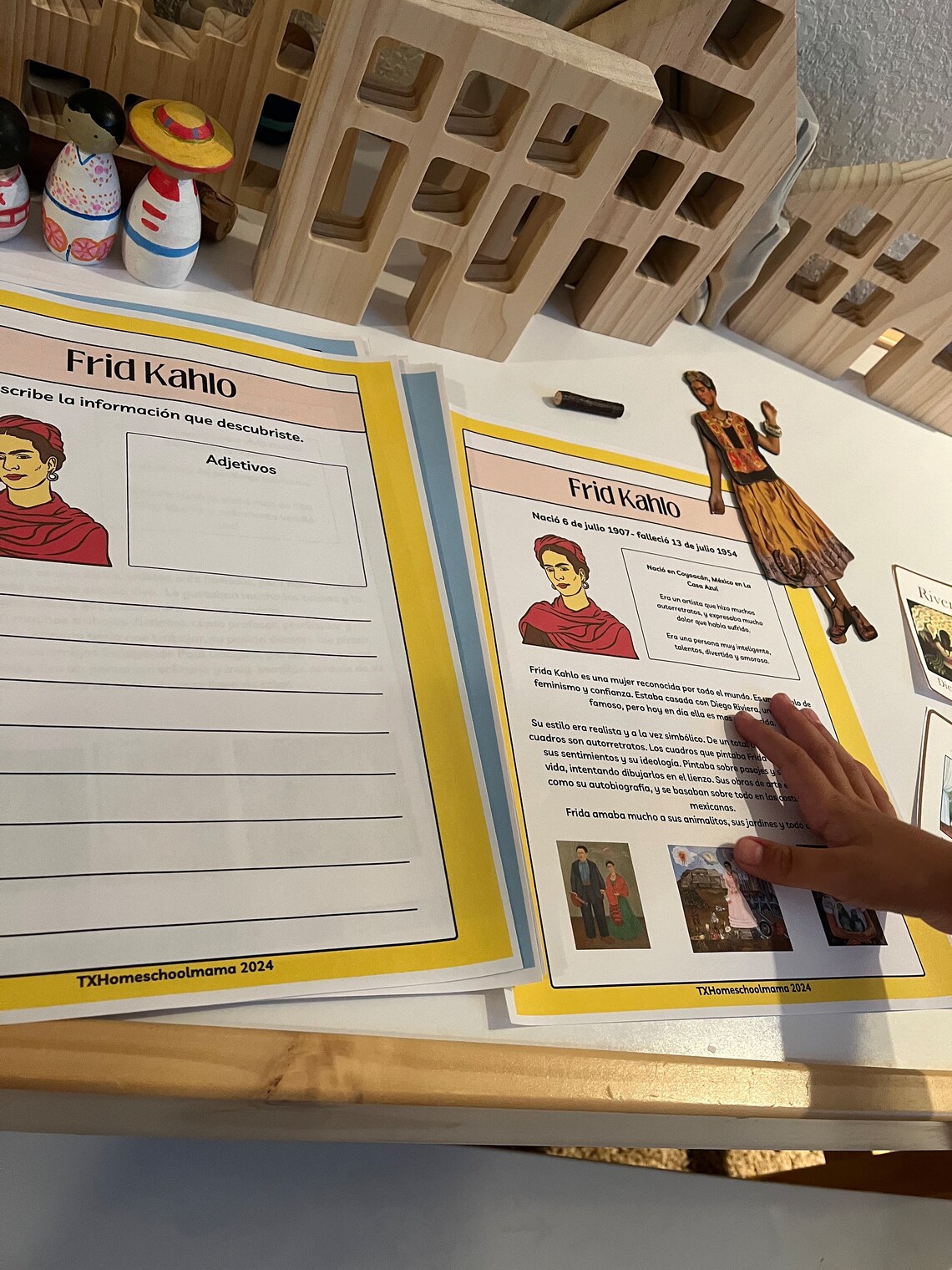 Artistas Famosas Famous Artist Packet ESPAÑOL - Etsy