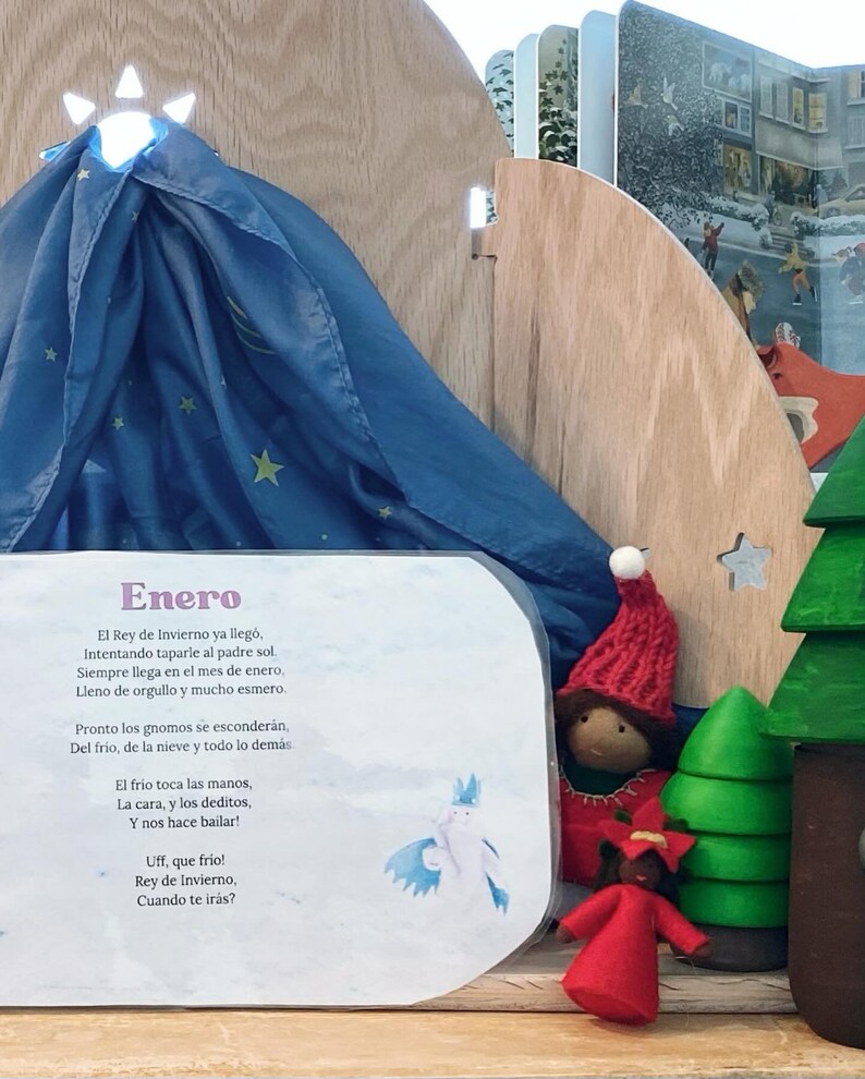 Monthly Poem Pack Bilingual English Spanish Waldorf Style Poems - Etsy