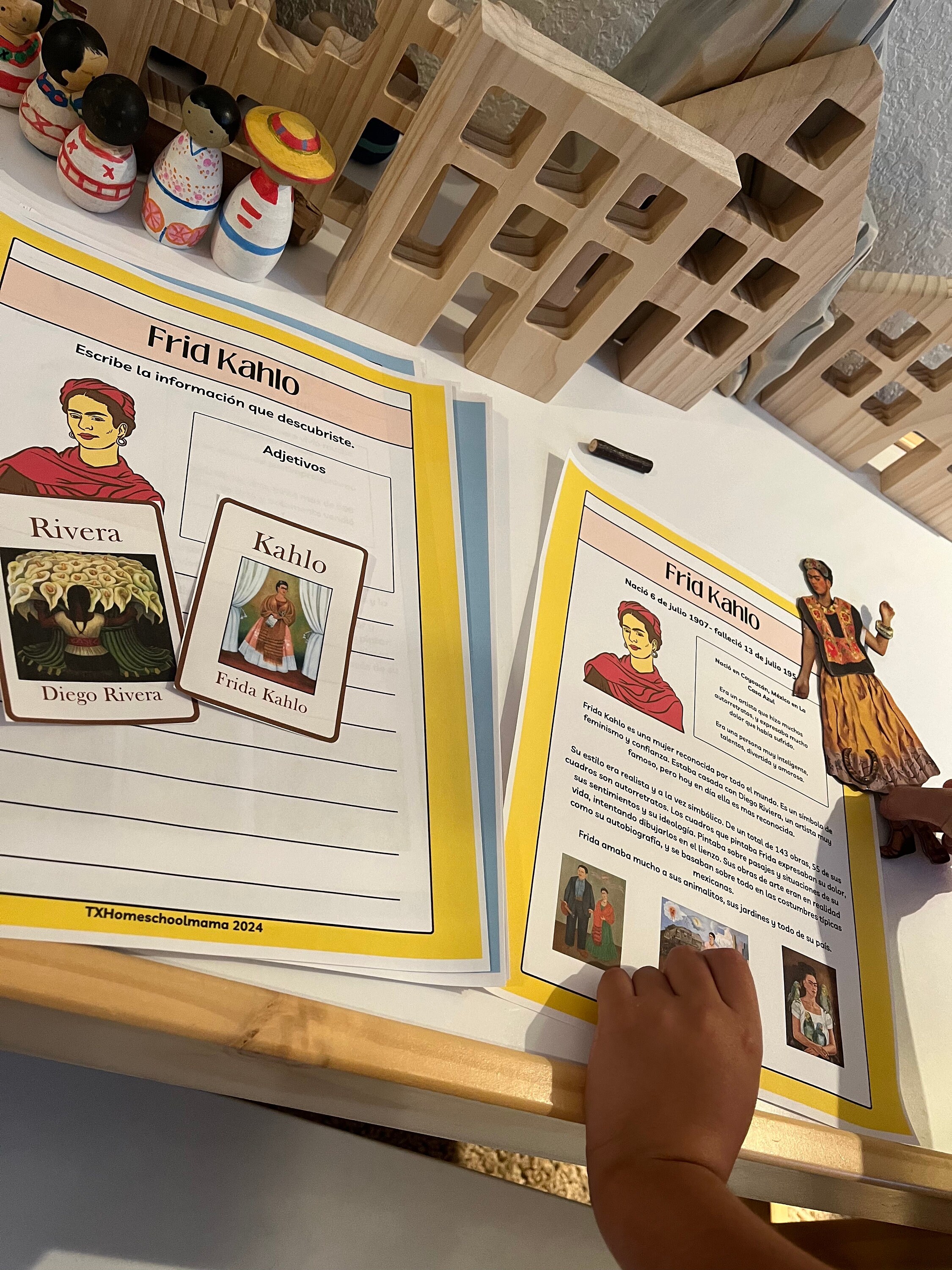 Artistas Famosas Famous Artist Packet ESPAÑOL - Etsy