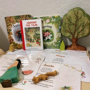 Monthly Poem Pack Bilingual English Spanish Waldorf Style Poems - Etsy
