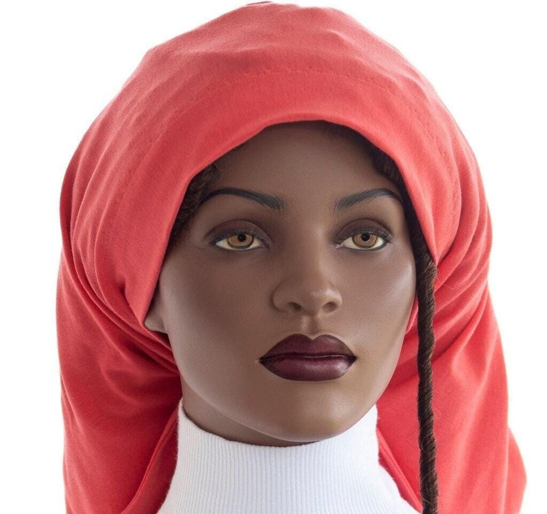 Dreadlocks Wrap Scarf Tie Back Orange - Etsy