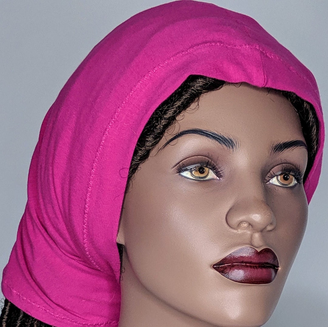 Tie Back Hair Sock Pink Lock Sock Tube - Etsy