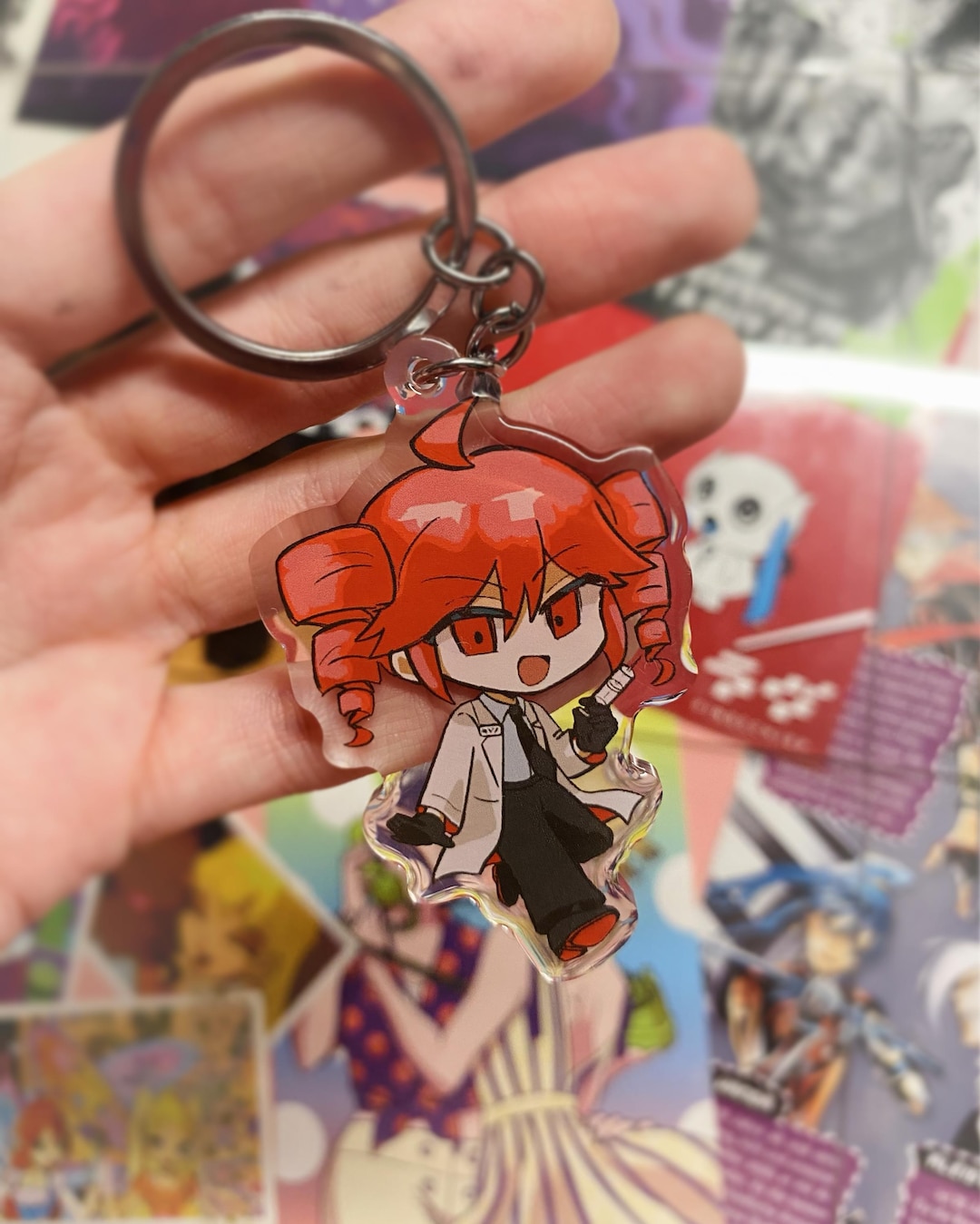 Kasane Teto Dr! Igaku Acrylic Keychain - Etsy