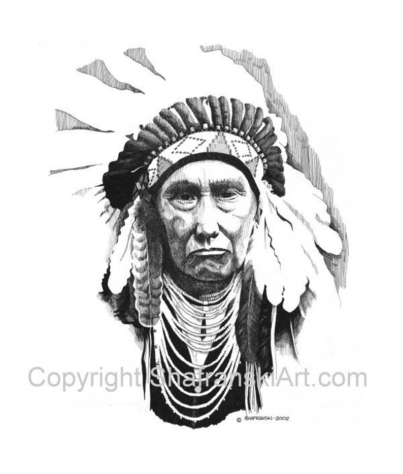 Chief Joseph - Etsy