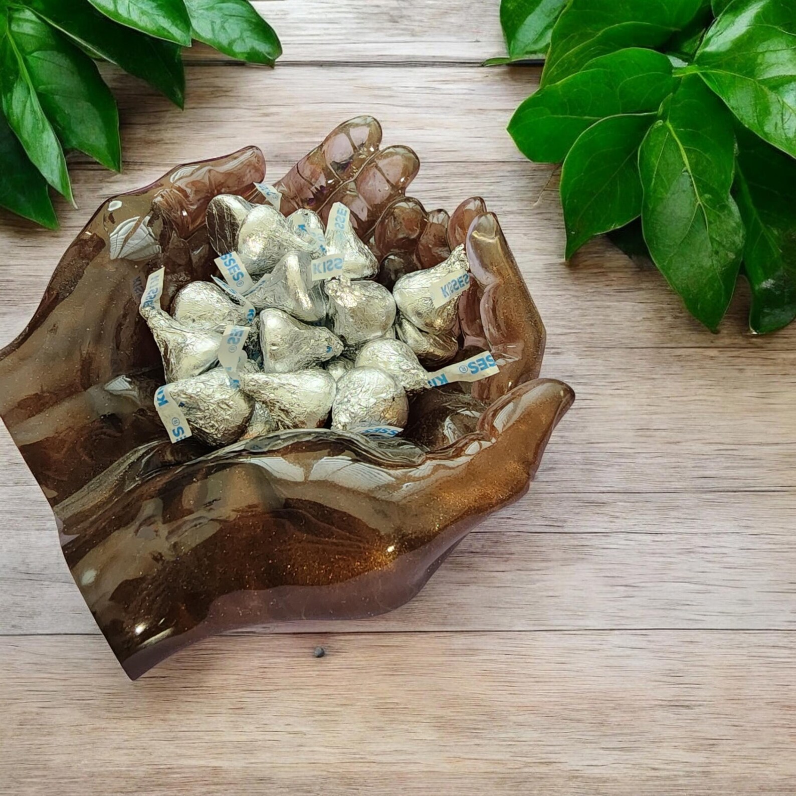 Hand-shaped Candy Dish or Candle Holder: Unique Centerpiece - Etsy