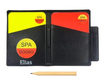 Personalized Referee Wallet Set, Referee Wallet Set, Soccer Referee ...