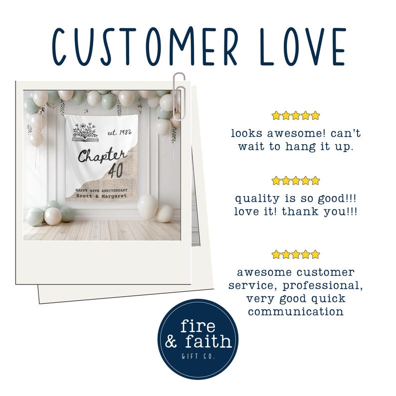 40th Anniversary Banner: Chapter 40 Book Theme 40th Anniversary Sign ...