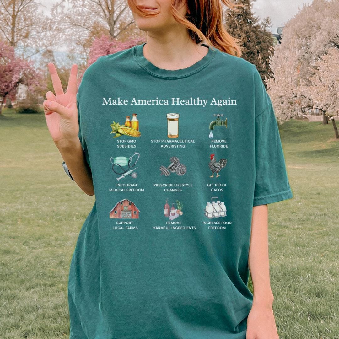 MAHA Shirt Make America Healthy Again Shirt MAHA Shirts MAHA Mom Club ...