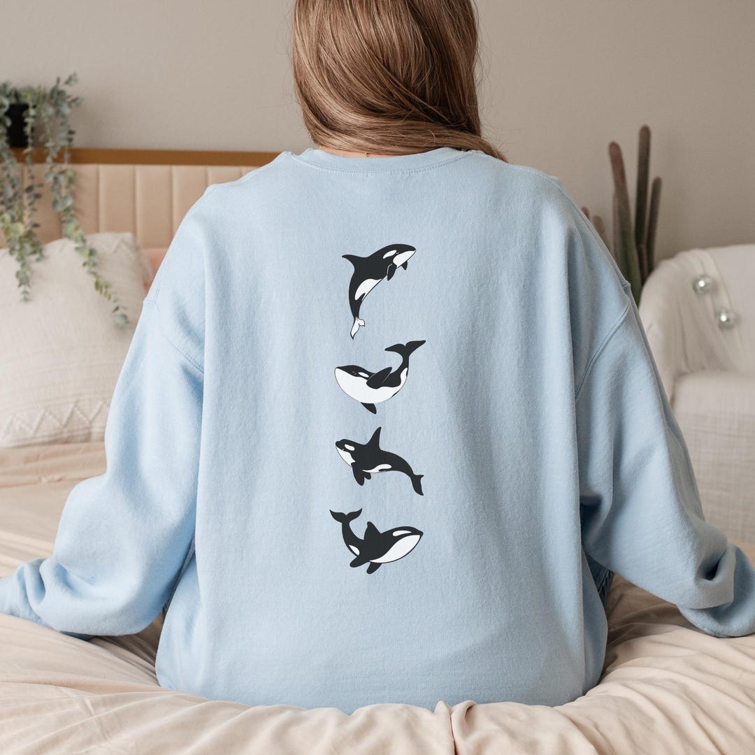 Orcas Shirt Whales Shirt Oceancore Orca Tshirt Respect the Locals ...